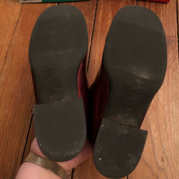 Mckids | Shoes | Vintage Red Metallic Little Girls Dress Shoes | Poshmark